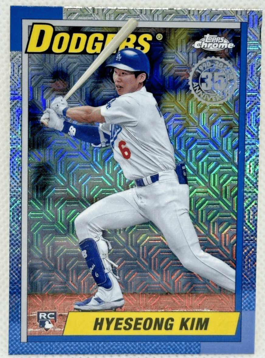 Hyeseong Kim Baseball Cards Rising in Value to 4-Figure Territory