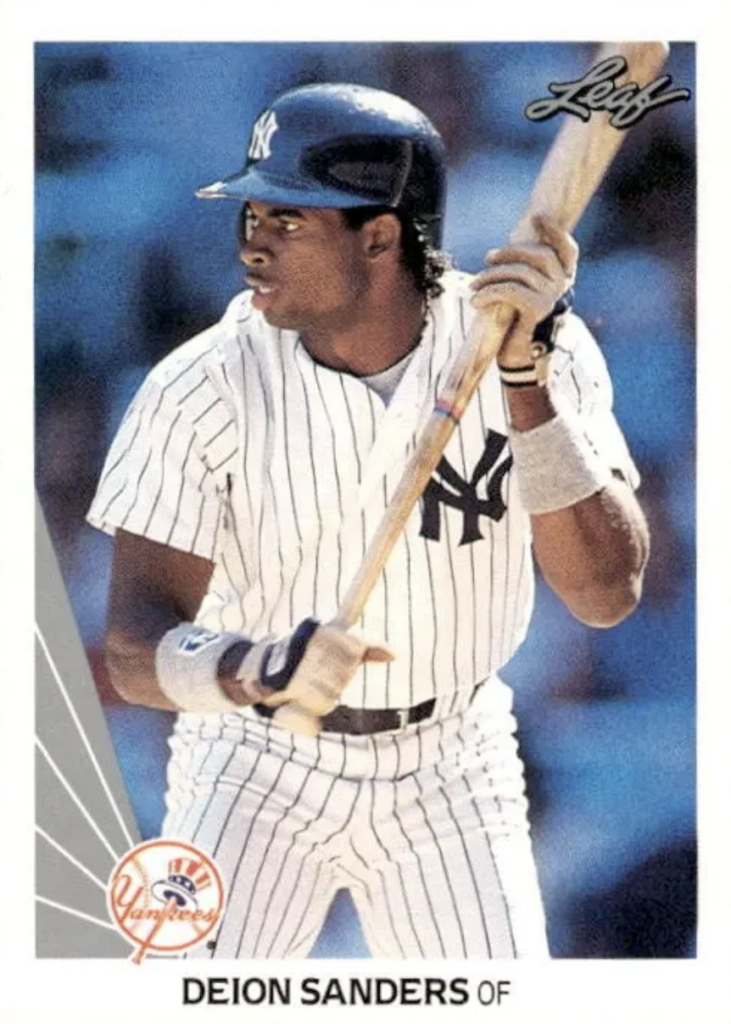 3 Amazing Deion Sanders Baseball Cards Collectors Are Chasing