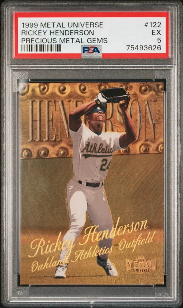 These Are The 5 Most Expensive Rickey Henderson Baseball Cards