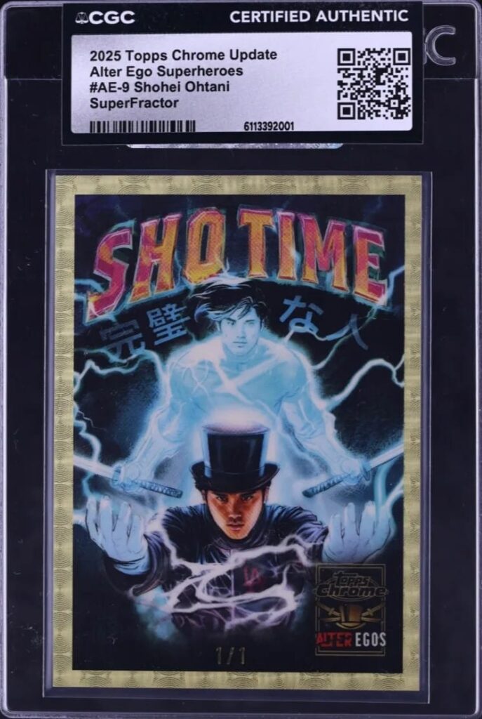 Awesome Shohei Ohtani 'Alter Ego' Baseball Card Sold for $105K at Auction